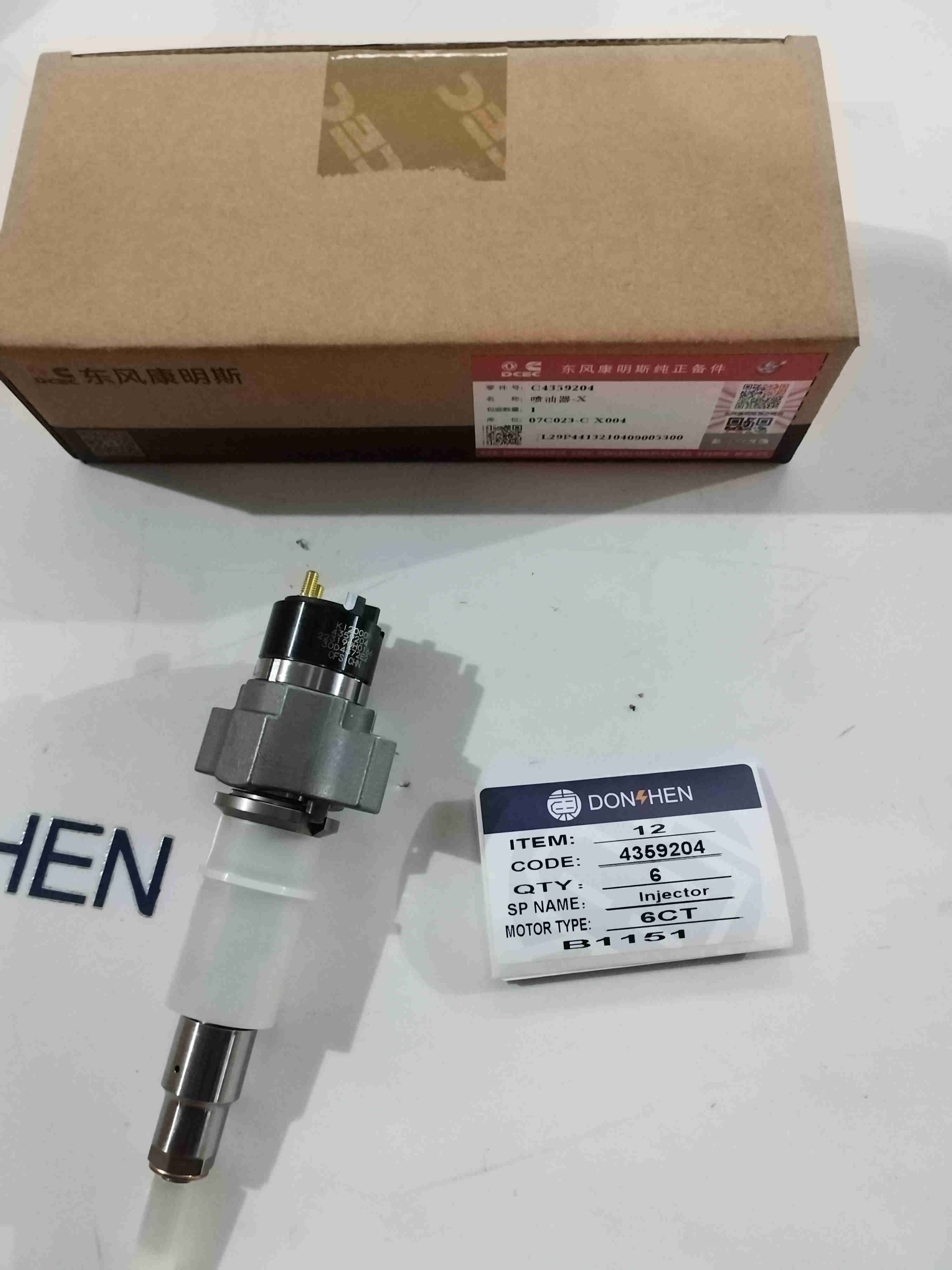 Common Rail Fuel Injector Assembly for Dongfeng Cummins L9.5 Engine 4359204